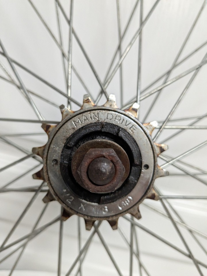 1990's GT Mohawk Rear Wheel 48 Spoke Vertigo 20" BMX Dyno | eBay