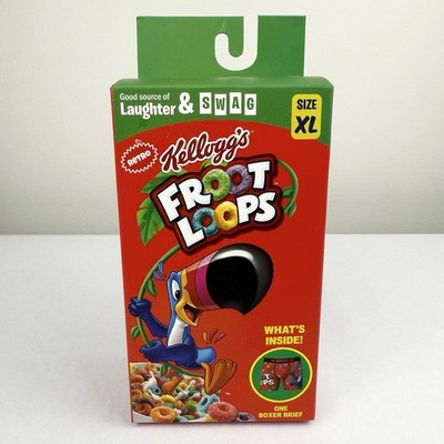 SWAG Kellogg's Froot Loops Boxer Briefs Underwear Men's XL 38-40 NWT ...