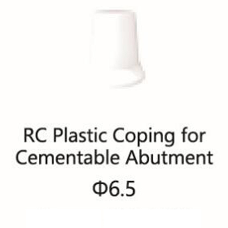 Straumann Compatible RC Plastic Coping for cementable Abutment crown Φ6 ...