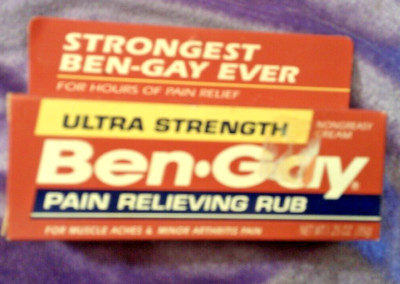 BENGAY Pain Relieving Rub Ultra Strength NON GREASY CREAM 1.25 OZ NEW ...