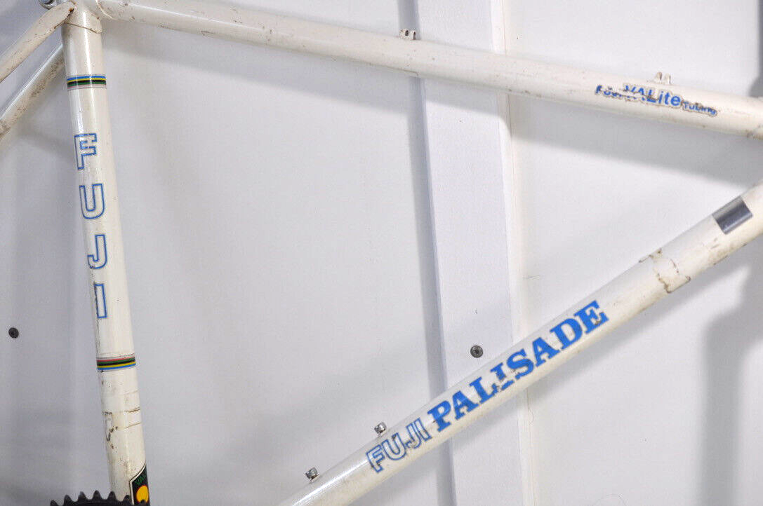 Vintage Fuji Palisade VaLITE tubing bike frame pearl white 19.375 in ...