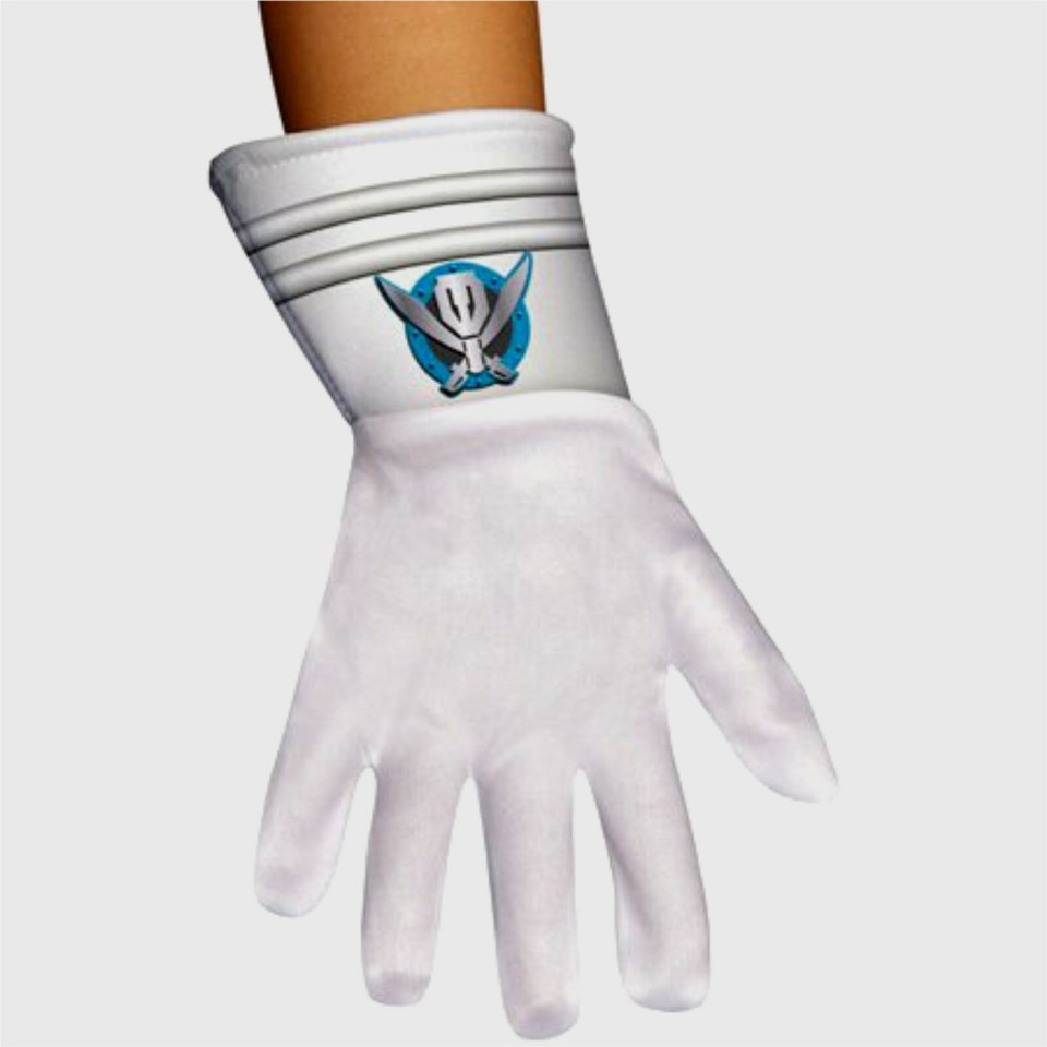 Power Rangers Super Megaforce Ranger Gloves for Costume New Child Size ...