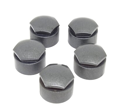 WHEEL NUT COVERS AUDI A1 A3 A4 A5 A6 A7 A8 17mm LOCKING BOLT CAPS ROUND ...