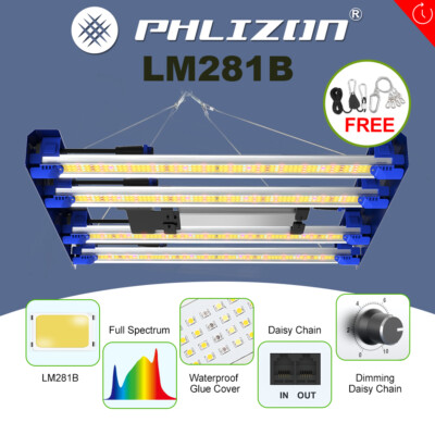 Phlizon FC-3000W LED Grow Light Full Spectrum Samsung LM281B fr Veg ...