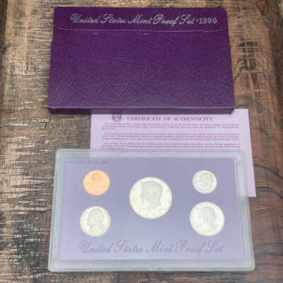 1990 Proof Set in OGP | eBay