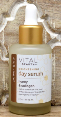 VITAL BEAUTY Power Glow Honey & Collagen Brightening Day Serum | eBay