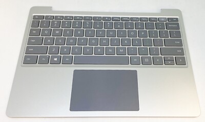 Microsoft Surface Laptop Go 1943 Palmrest Keyboard Touchpad Part Silver ...