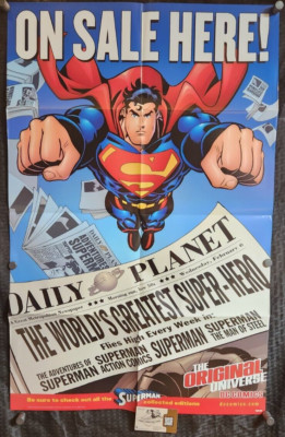 DC The Original Universe Superman Promo Poster | eBay