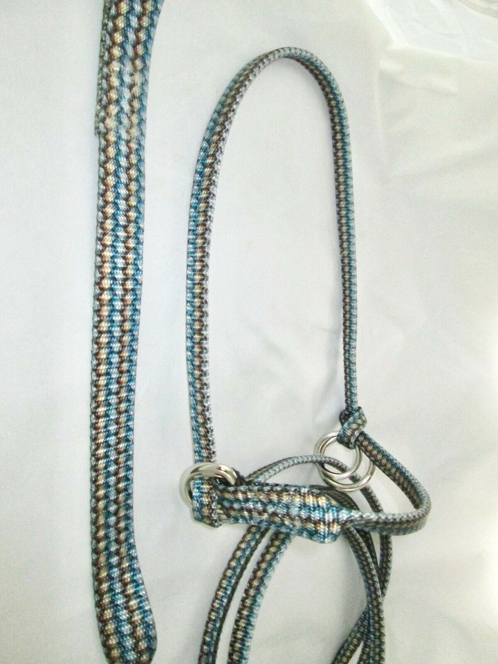 Halter All EXTRA SMALL Miniature Donkey Mule Adjustable Slip Lead ...