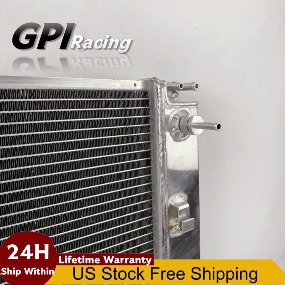 CU1885 3 Row Aluminum Radiator For 1997-2004 Chevy Corvette Z06 C5 5.7L ...
