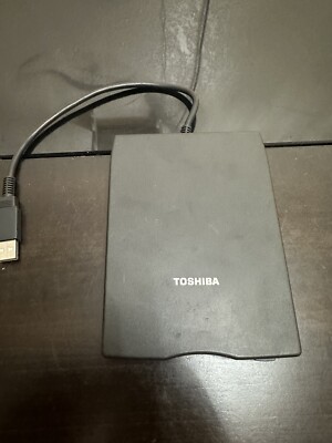 Toshiba USB FDD Kit External Floppy Drive Model No. PA3109U-1FDD (Black ...