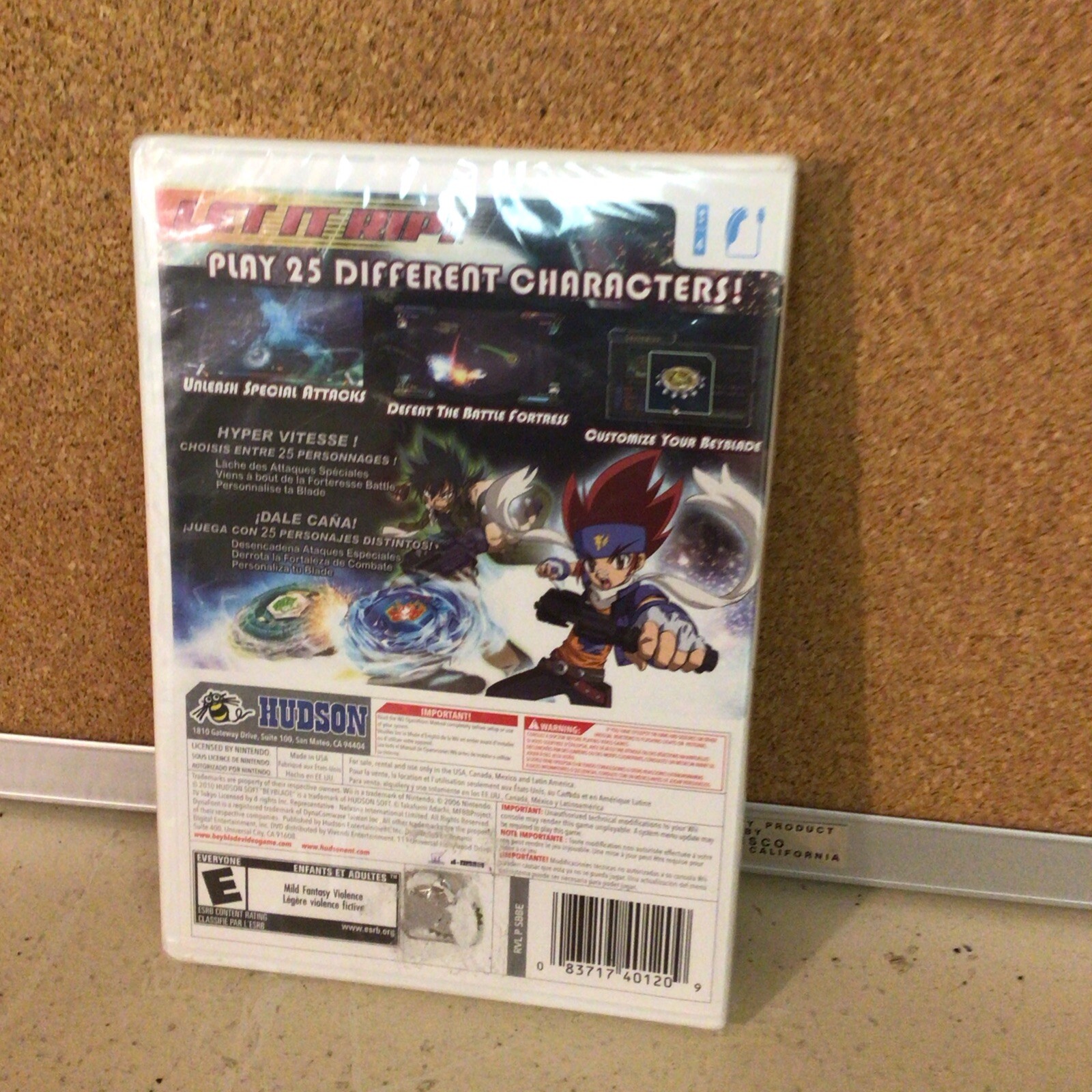 Beyblade: Metal Fusion - Battle Fortress (Nintendo Wii, 2010) for sale ...