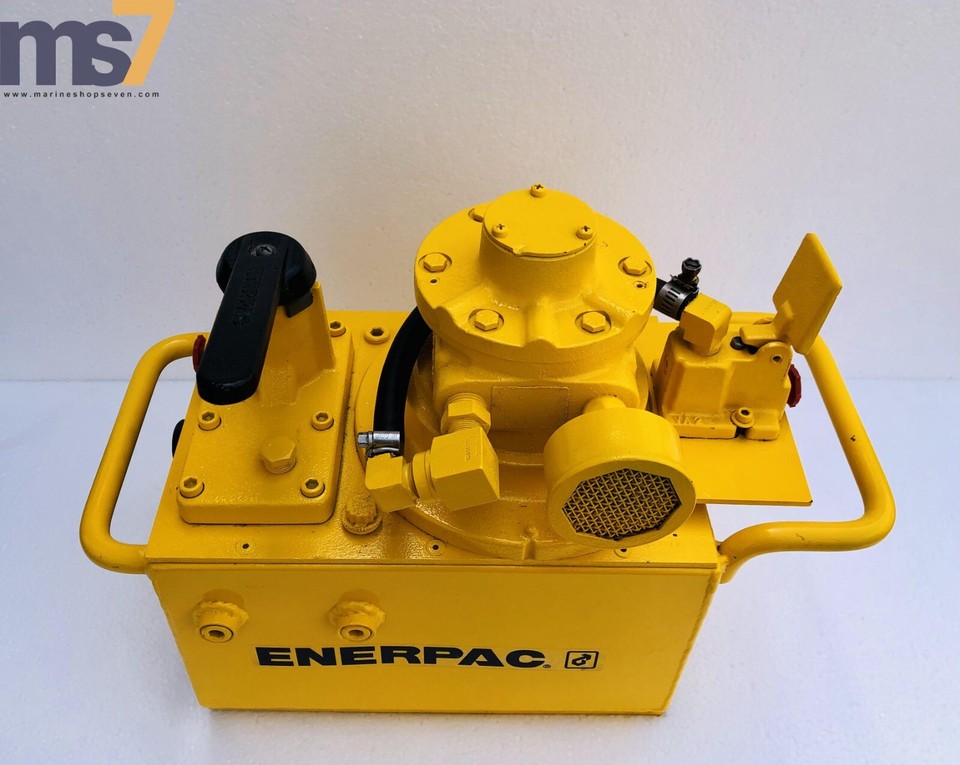 ENERPAC PAM9208N PNEUMATIC AIR HYDRAULIC PUMP/ POWER PACK 700 BAR ...