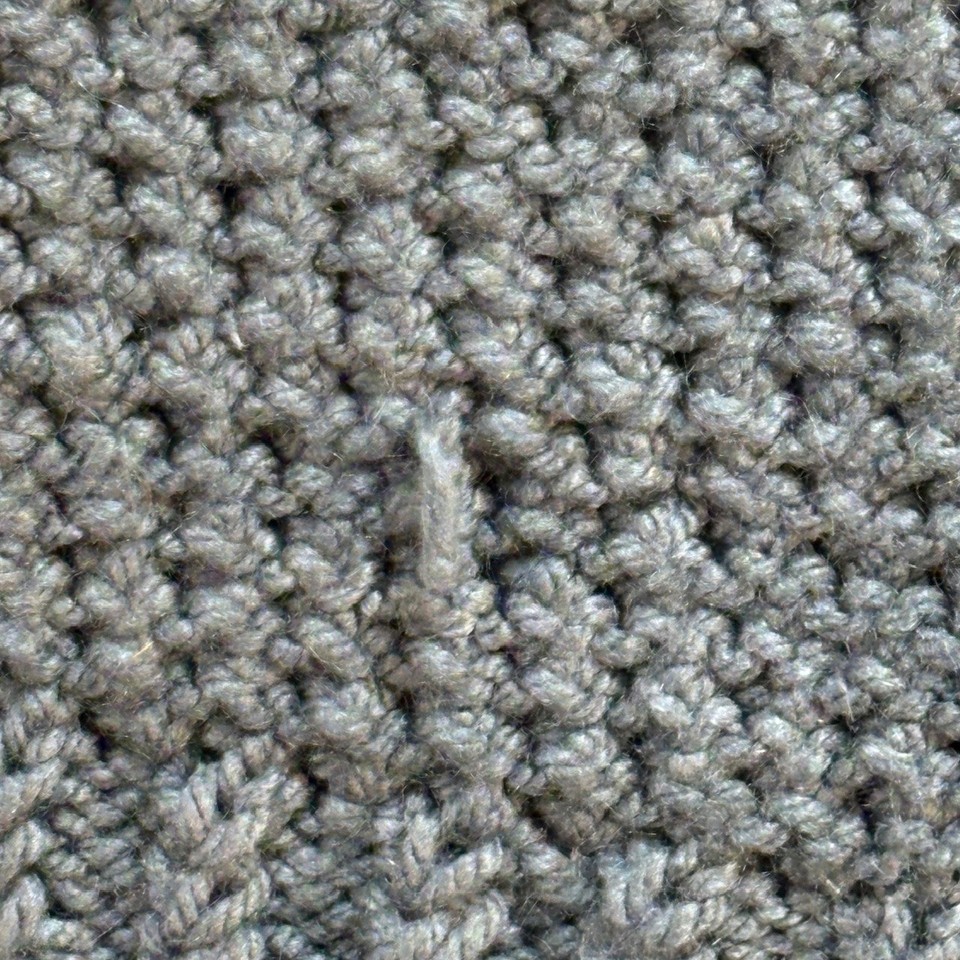 Womens Stripedn Hand Knit Sweater Long Sleeve Round Neck Blue Yellow ...