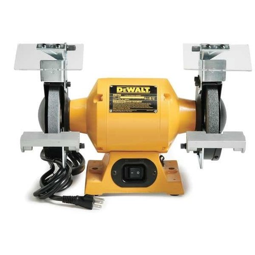 DEWALT DW756 6"Bench Grinder 120V, 3450 RPM Aluminum Tool Rests NEW US ...