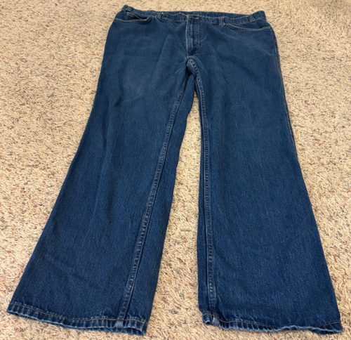 Vintage Levi's 40830-7117 Orange Tab Jeans Blue Mens Size 40X30 (38X29 ...