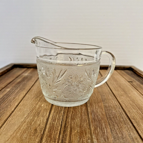 Vintage Depression Era Anchor Hocking Sandwich pattern Clear Glass ...