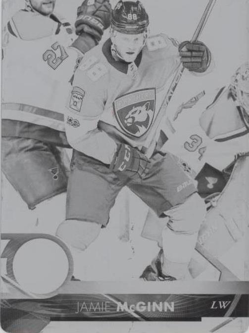 2017-18 Upper Deck - Jamie McGinn #326 Printing Plate Black /1 for sale ...