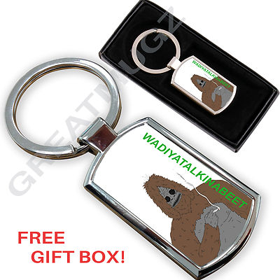Sassy The Sasquatch Big Lez Show Whatcha Talk KEYRING KEY RING | eBay