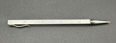 Vintage Sterling Silver Mechanical Telescoping 12" Ruler Pencil , 33.4g ...