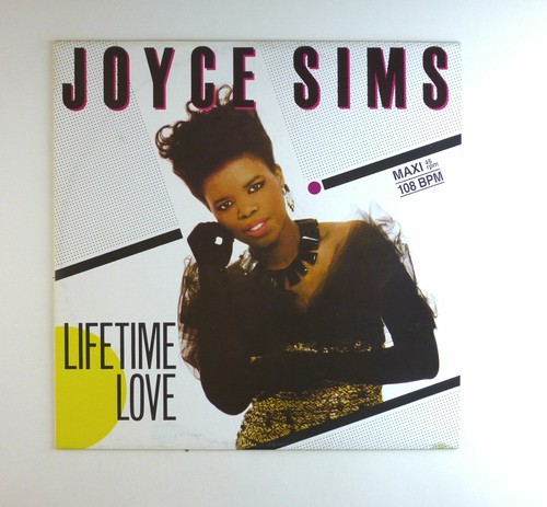 12 " Maxi - Joyce Sims - Lifetime Love - J833 - Cleaned | eBay