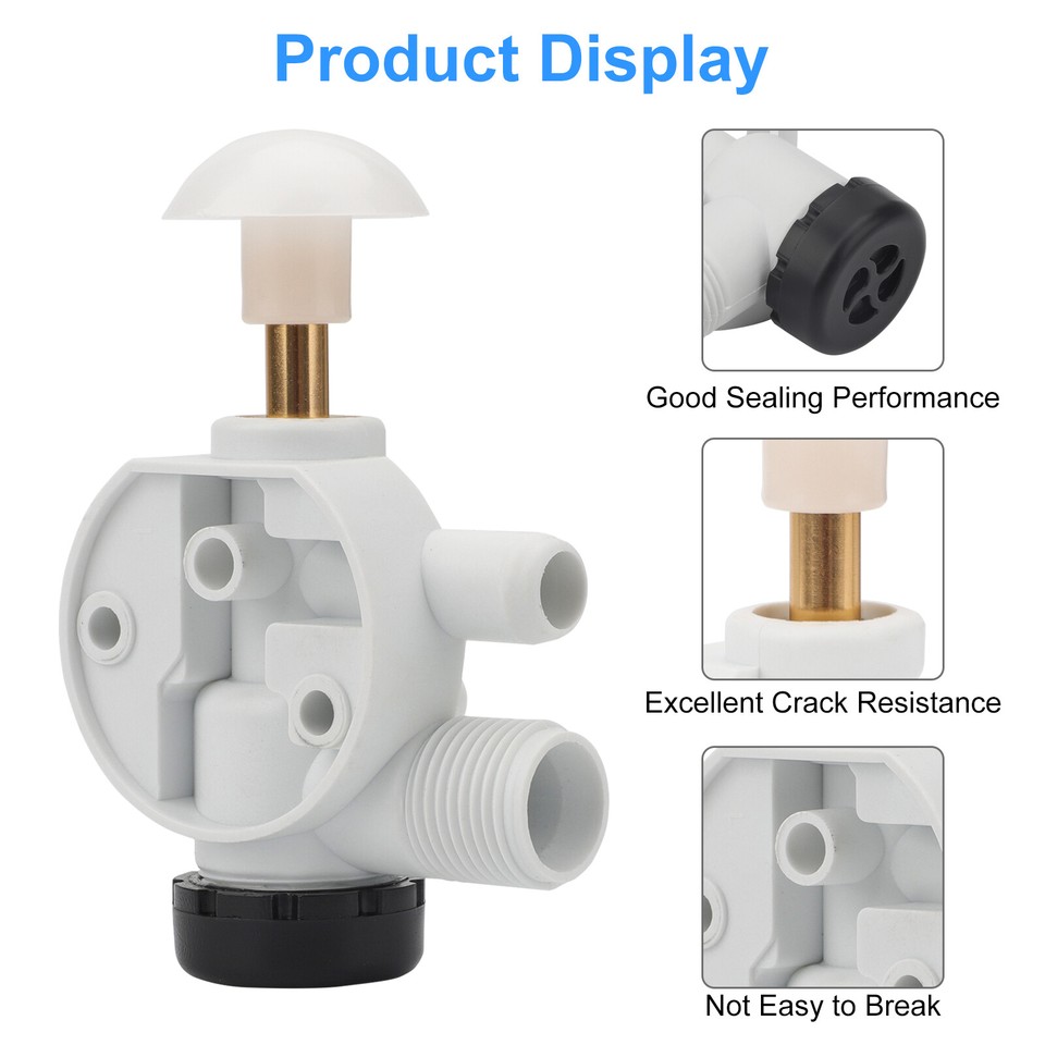 RV Water Valve Parts Upgraded Toilet Water Valve 385314349 For Dometic ...