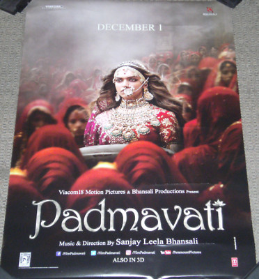 New Padmavati Movie Poster 2-Sided 27x40 Bollywood | eBay