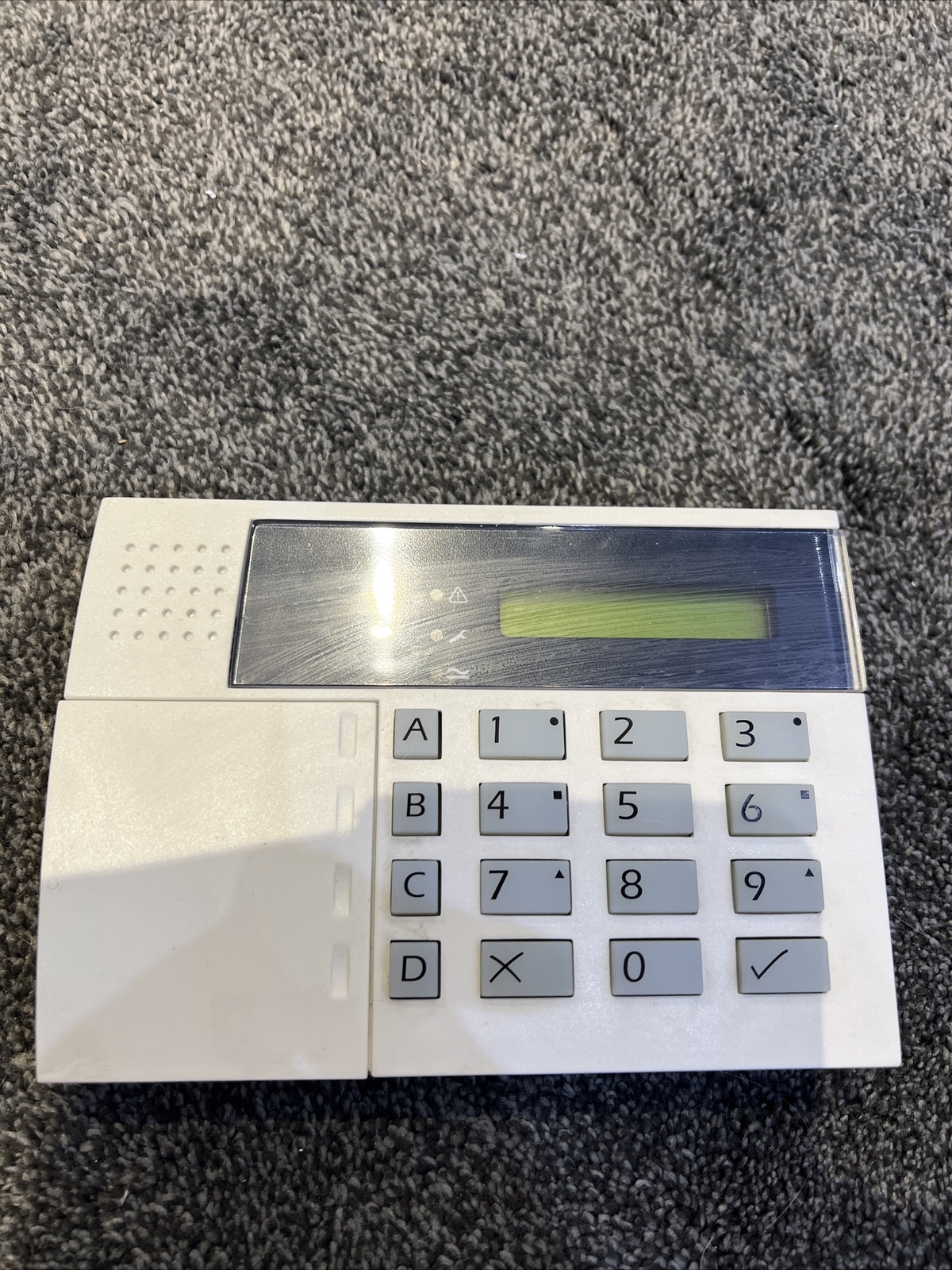 Scantronic 9930 EUR 50 Alarm Control Remote Keypad Non PROX Ref Kp1 for ...