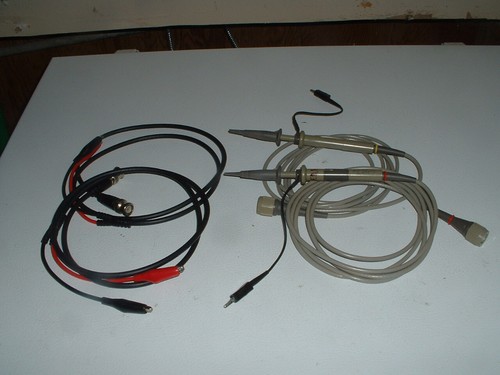 Tektronix Oscilloscope Probes, two P6103 10:1 plus two 1:1. Ham Radio ...
