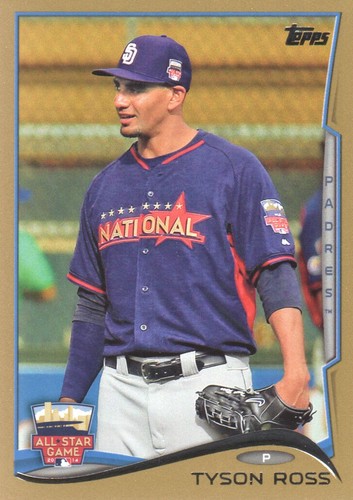 2014 Topps Update Baseball Gold #US-283 Tyson Ross /2014 | eBay