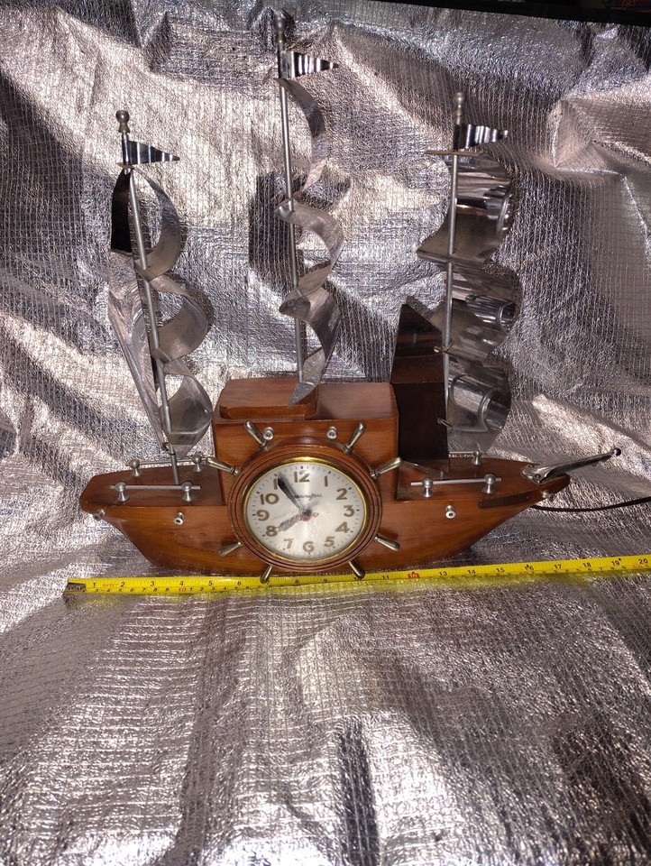 MasterCraft Ship Clock, vintage clock | eBay