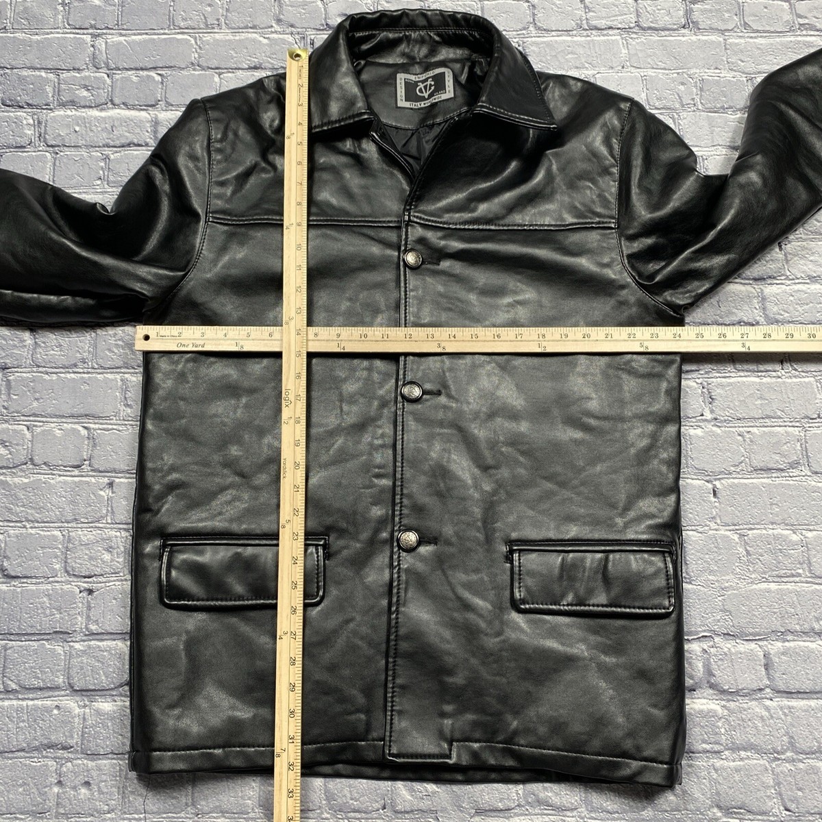 Emporio Italy Worldwide Leather Jacket Mens XL? Roma Milano Emporio Italy Worldwide Leather Jacket Mens XL? Roma Milano