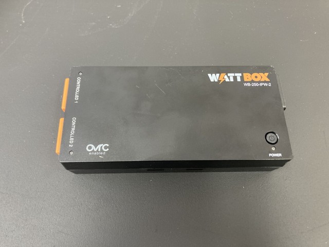 WattBox 250-Series Wi-Fi Surge Protector - Black (WB-250-IPW-2) for ...