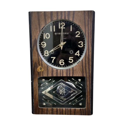 Antique Original SCIENTIFIC Collectible Clock Vintage Rare Pendulum ...