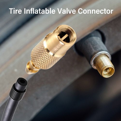 Deflated Tire Inflation Valve Adapter Car/Bike/Motorcycle | eBay