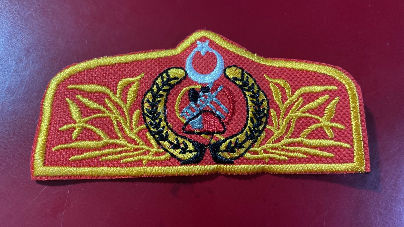 Turkish - FIRE Department - Uniform CHEST Badge Patches UNUSED - Türkei ...