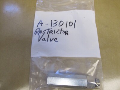 ANTHONY LIFT GATE A-130101 Restrictor valve, 2.25 GPM | eBay