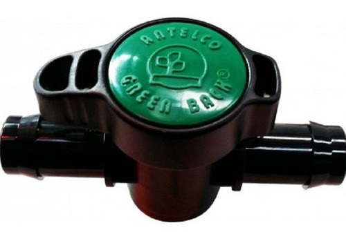 4x Antelco POLY SHUT OFF TAPS Barbed, Black & Green*AUS Brand-13mm ...