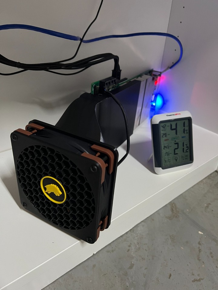 AMD BC-250 GPU +Fan Shroud Solution Enclosure and Noctua Fan - Made ...