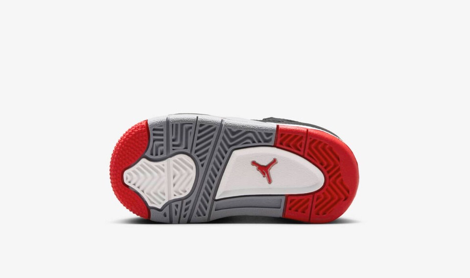 NIKE Air Jordan 4 Retro 'Bred Reimag' BQ7670-006-TD BQ7669-006-PS SIZE ...