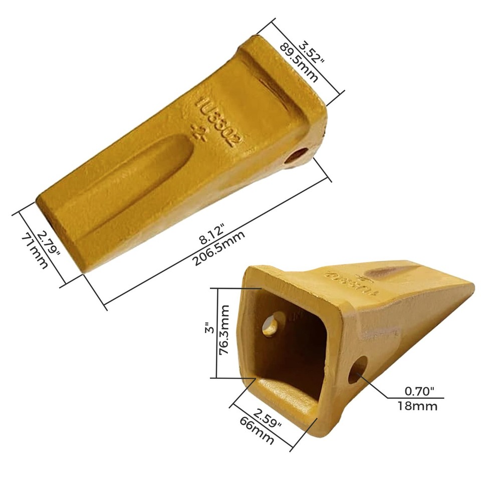 5PK 1U3302 1U-3302 Bucket Teeth, 9J2308 Pins, 8E6259 Retainer For J300 ...