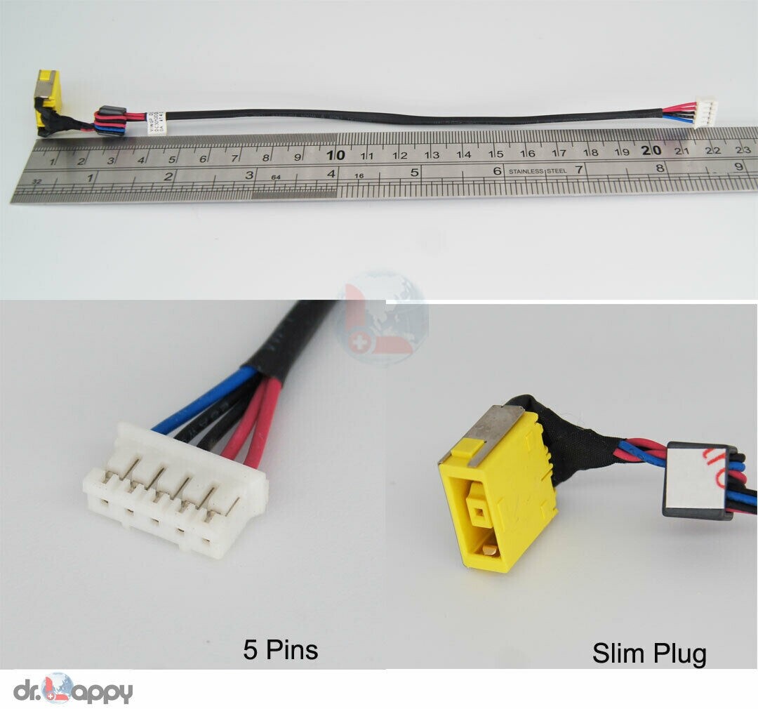 DC Power Jack Charging Port Socket Cable for Lenovo 80A6 G500 G500AM ...