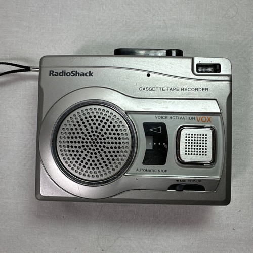Radio Shack CTR-122 14-1129 Voice Activated Cassette Tape Recorder | eBay