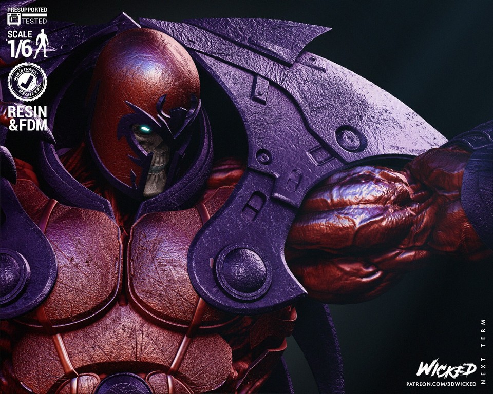 Onslaught Model Kit | Marvel 3D Resin Printed Statue | Unpainted ...