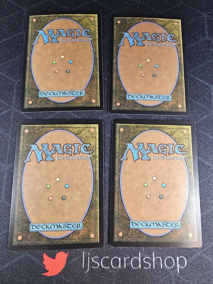 Magic the Gathering-Lord of the Rings- 4 Card Lash of the Balrog C 0408 ...