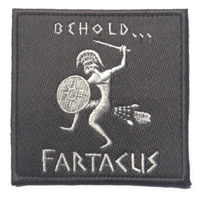 BEHOLD FART SOLDIER 3D USA ARMY BADGE TACTICAL EMBROIDERED HOOK PATCH ...