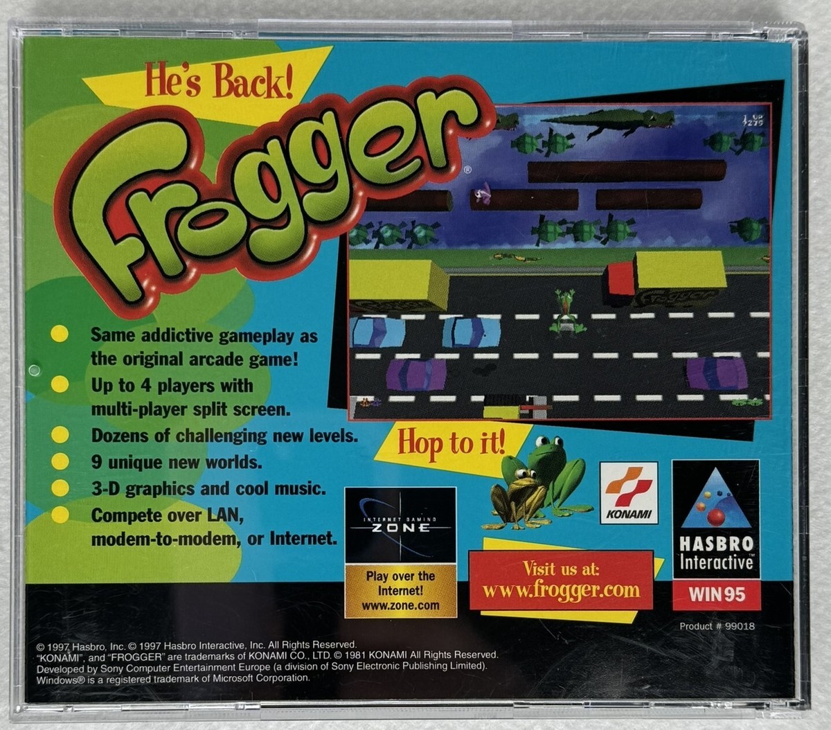 Original Frogger Computer Game Amazon.com: Frogger PC : Video Games