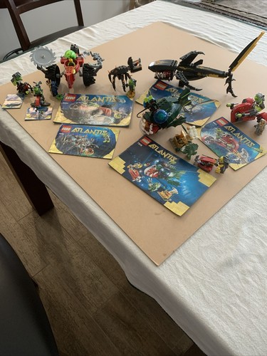 Lego Atlantis Numbers 7978, 8057, 8058, 8059, 8056, 8072, 30042. | eBay