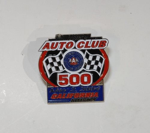 NASCAR Auto Club 500 California Speedway May 2 2004 Lapel Hat Pin | eBay