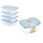 Wham Food Storage Container Lunch Box Plastic Kitchen Tub With Lid 1L ...